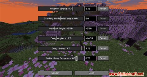 Panorama Tweaker Mod Minecraft