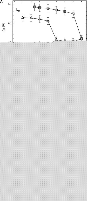 Temperature Dependence Of Structural Parameters Of Dopcdspcchol