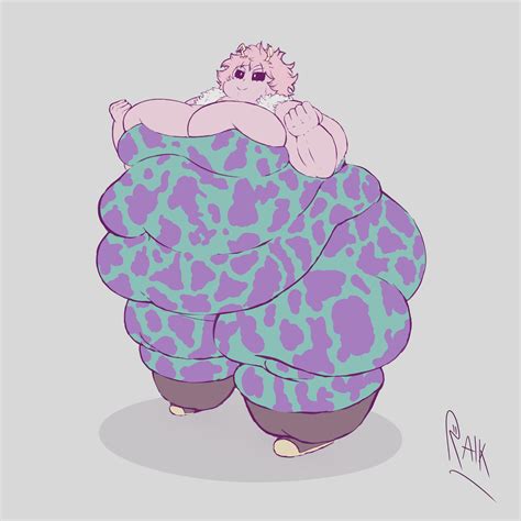 Fat Mina Ashido By Kopolokoyo On Deviantart
