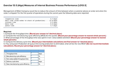 Solved Problem 11 19 Algo Comparison Of Performance Using