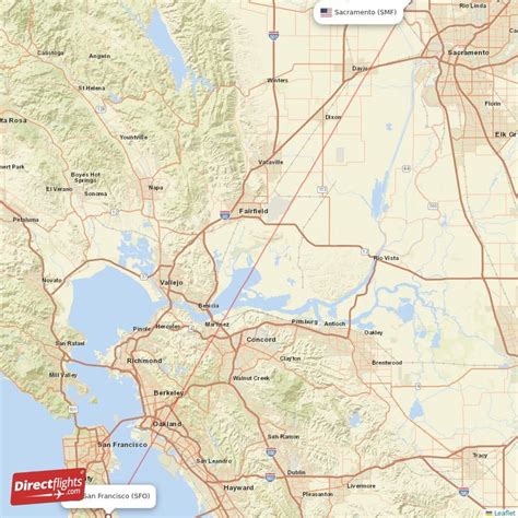 Direct Flights From Sacramento To San Francisco Smf Sfo