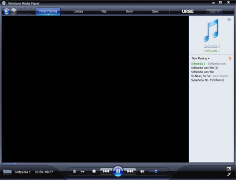 Windows Media Player 11 Musik Minor