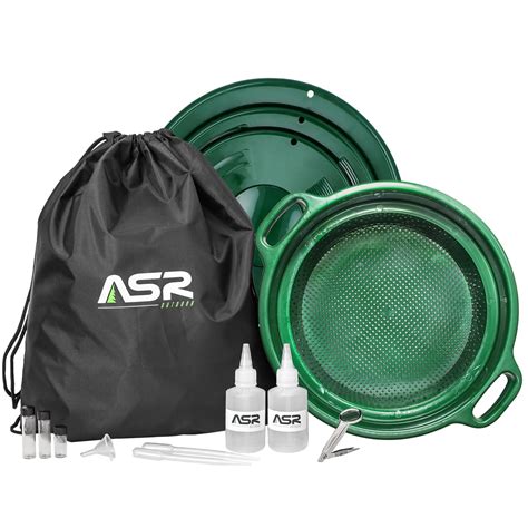 Asr Outdoor 14pc Portable Gold Panning Kit With Deep Dish 1