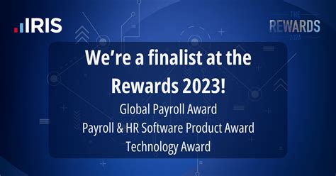 IRIS Software Group named finalist in three categories at the Reward Awards 2023 | IRIS