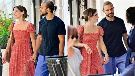 ¿nuevo Novio Emma Watson Es Captada Tomada De La Mano De Un Empresario