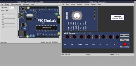 picsimlab programmable ic simulator laboratory pic avr esp32 stm32