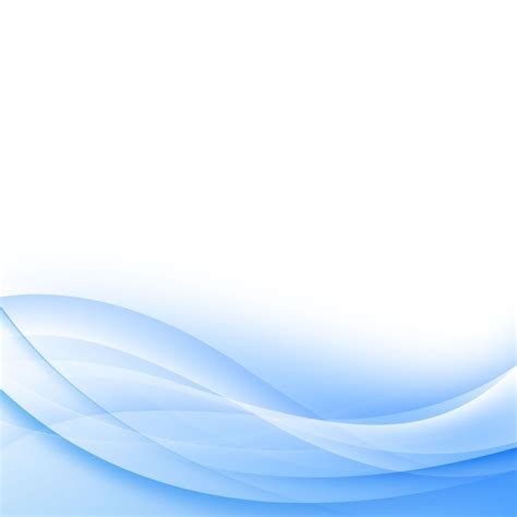 Premium Vector Background Design Of Soft Blue And White Wave Background