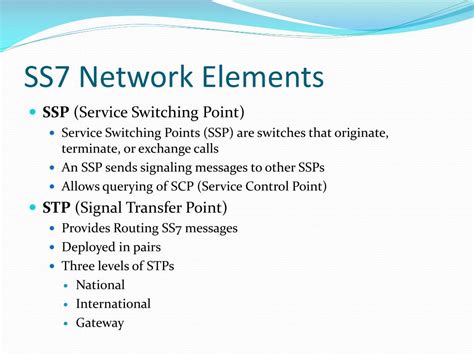 Ppt Signaling System 7 Ss7 Powerpoint Presentation Free Download