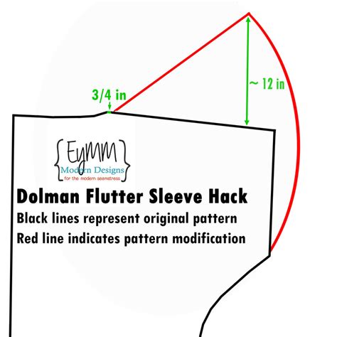 dolman flutter sleeve hack attempt 2 everything your mama made and more