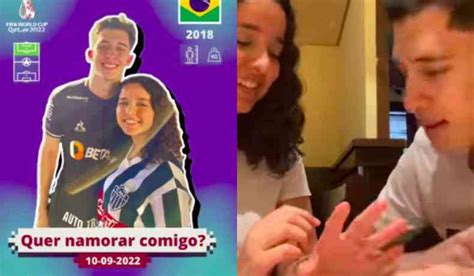 Youtuber De Bh Faz Pedido De Namoro Com Figurinha Da Copa Gerais Estado De Minas