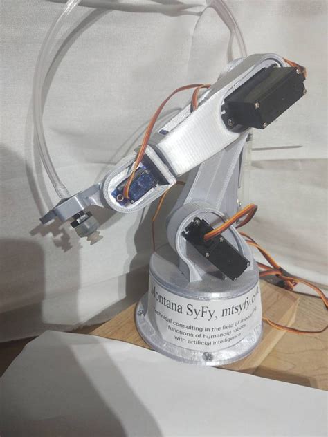 diy 5 axis robotic arm 3d printed parts only etsy