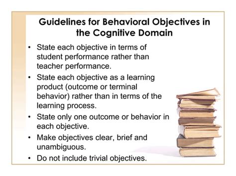 2 Writing Behavioral Objectives Taxonomy Of Educational Objectives 2