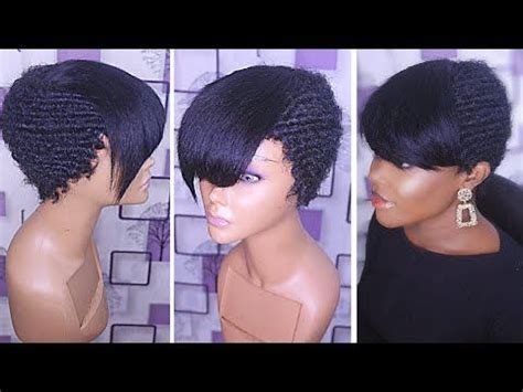How To Make Straw Curl Wig Using Expression Multi Crochet Straw Curl Wig With Side Fringe
