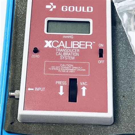 used gould xcaliber spectramed transducer calibration disposables