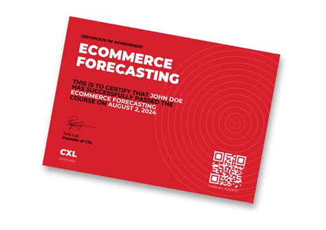 Ecommerce Forecasting Course Online Training At Cxl