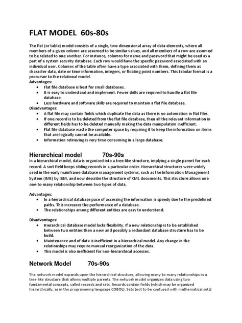 Evolution Of Dbms Pdf Relational Model Relational Database