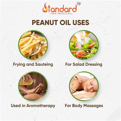 Standard Cold Pressed Groundnut Oil Healthy Food Swaps Peanut Oil Food Swap