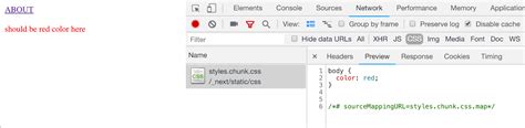 Hot Module Replacement Doesnt Reload Styles When Switching Between