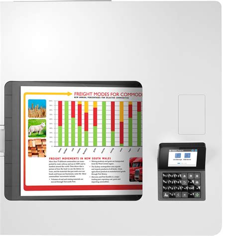 HP Color LaserJet Enterprise M554dn Printer LAN Duplex 5629 DKK