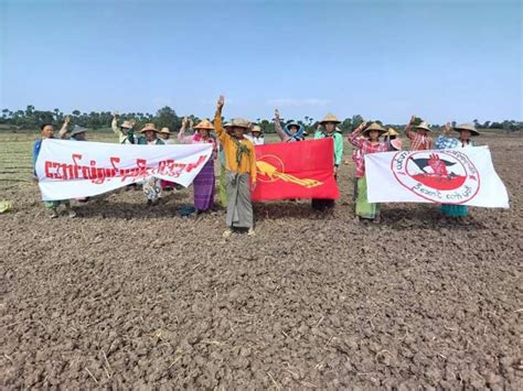 ယင်းမာပင်မြို့နယ်တွင် သပိတ်စစ်ကြောင်း ၂ ခု ပူးပေါင်း၍ စစ်အာဏာရှင် ဆန့်ကျင်ရေးဆန္ဒပြ Khit Thit
