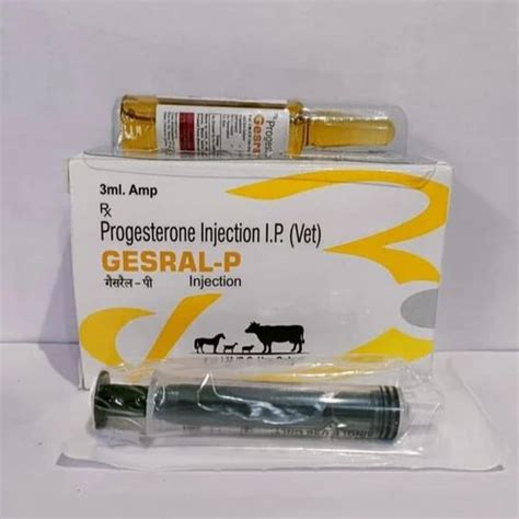 3ml Progesterone Injection Ip Vet Packaging Type Vial Dose 10 Mg At ₹ 120 Piece In Jamshedpur