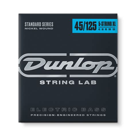 Standard Series Nickel Wound Extra Long Scale Bass Strings 45 125 5