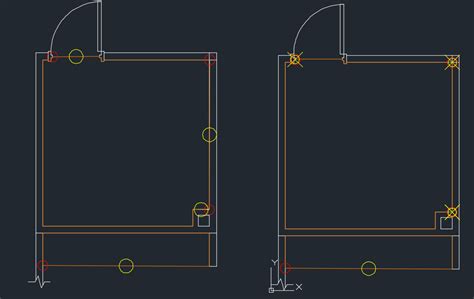 Solved Lisp Detecting Polyline Vertices Not Connected To Snap Points