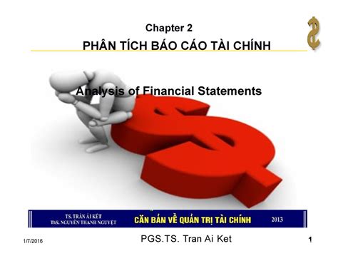 Chapter Phantich TAI Chinh Chapter PHÂN TÍCH BÁO CÁO TÀI CHÍNH Analysis of Financial Studocu