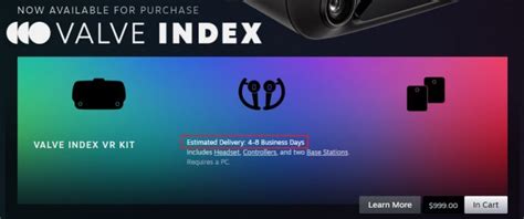 Valve Index Now Available In Countries Including Canada Japan