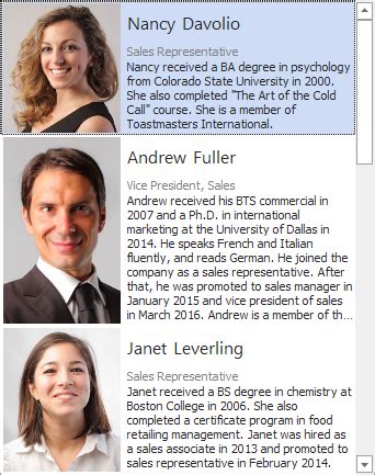 Templated Listbox Controls Winforms Controls Devexpress Documentation