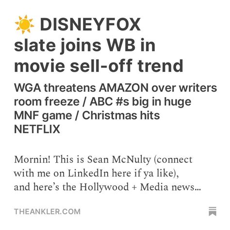Disney Theatrical Hollywood Nfl Tv Movie Sean Mcnulty