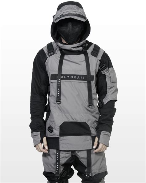 Tac Bhv 02 Grey Sold Out Cyberpunk Clothes Mens Outfits