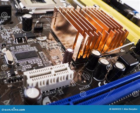 CPU Motherboard Stock Image Image Of Technology Computer