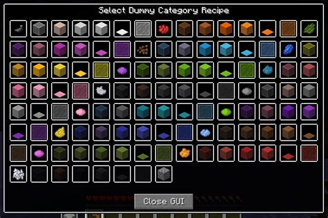 SelectionGUI Crafting Continued Gallery Minecraft Mods CurseForge