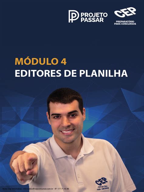 Módulo 4 Editores De Planilhas Final Pdf