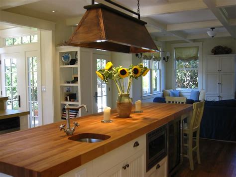 10 Examples Of Butcher Block Counters With White Cabinets