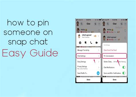 Guide About How To Pin Someone On Snapchat The UK Time
