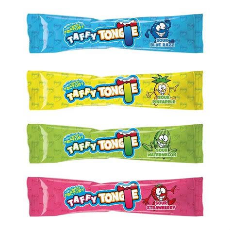 Taffy Tongue Sour Chew Bars The Online Sweet Shop