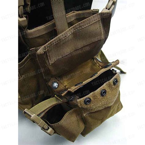 Flyye 1000d Tactical Lbt 1961a Band Chest Rig Vest Coyote Brown For 9899