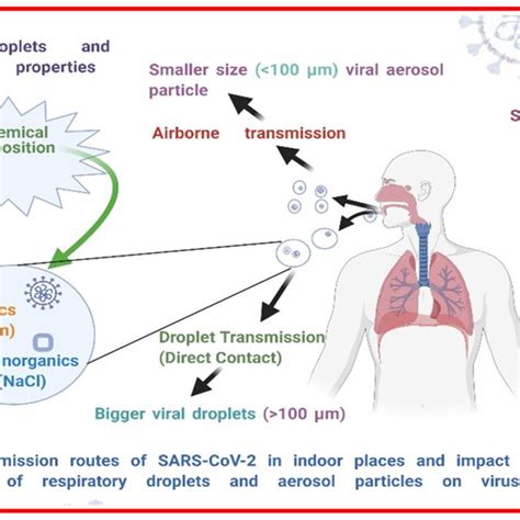 The Impact Of Chemical Properties Of Viral Aerosol Particles And