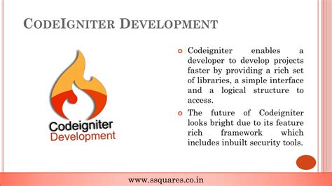 PPT CodeIgniter Development A Powerful PHP Framework PowerPoint Presentation ID