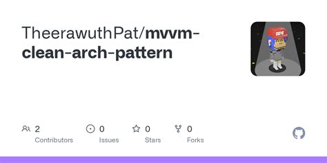 github theerawuthpat mvvm clean arch pattern