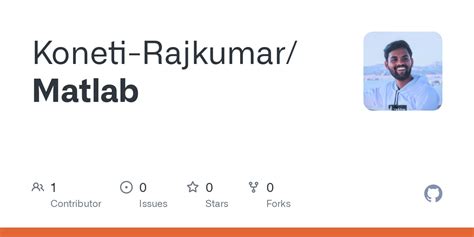 Github Koneti Rajkumarmatlab