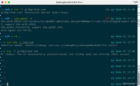 【mac】ssh连接github mac github ssh csdn博客