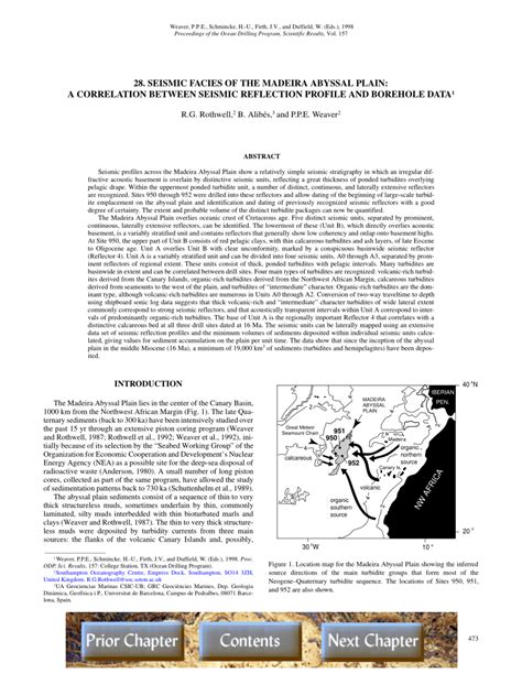 Pdf Seismic Facies Of The Madeira Abyssal Plain A Correlation