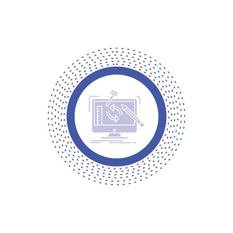 Engineering Project Tools Workshop Processing Glyph Icon Vector Isolated Illustration