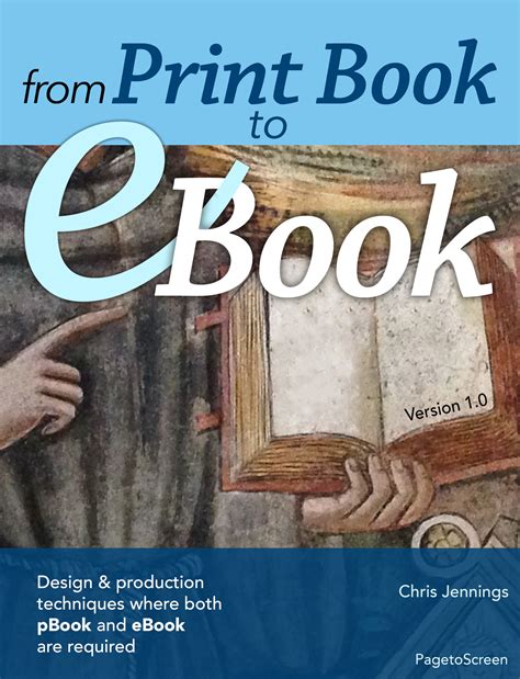 From Print Book To Ebook