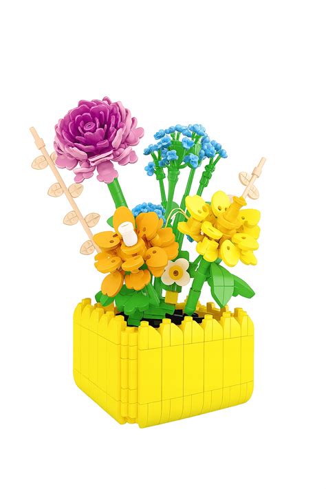 Klocki Konstrukcyjne Kwiaty W Doniczce Róża Pnąca Rosa 549 El 9112a 5903266332791 • Cena