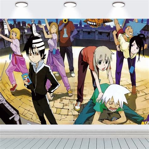 Soul Eater Party Supplies Backdrop Banner Poster Birthday Decorations
