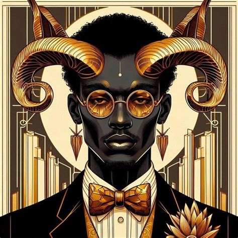 Premium Photo Head Devil Gold